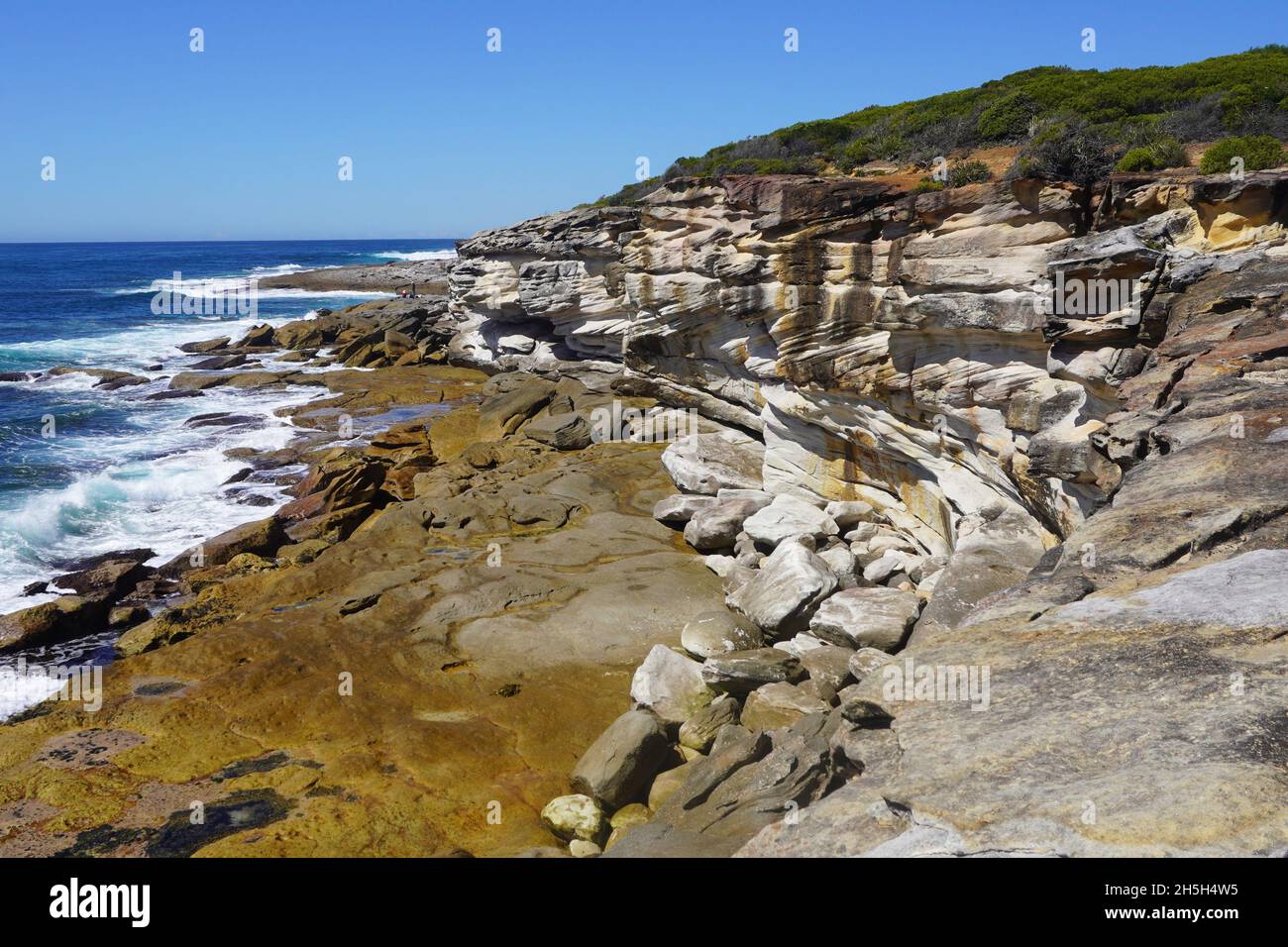 Coastal Scenery at Jibbon Head, Royal National Park, NSW, Australia ...