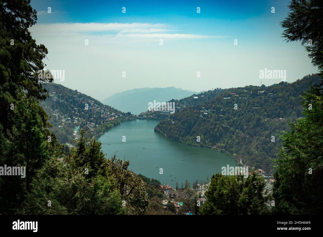 Beautiful Mango Lake - Nainital Stock Photo - Alamy