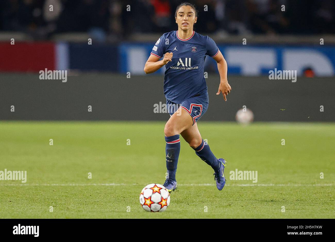 Paris, France. November 9 2021, Sakina KARCHAOUI of PSG In action ...