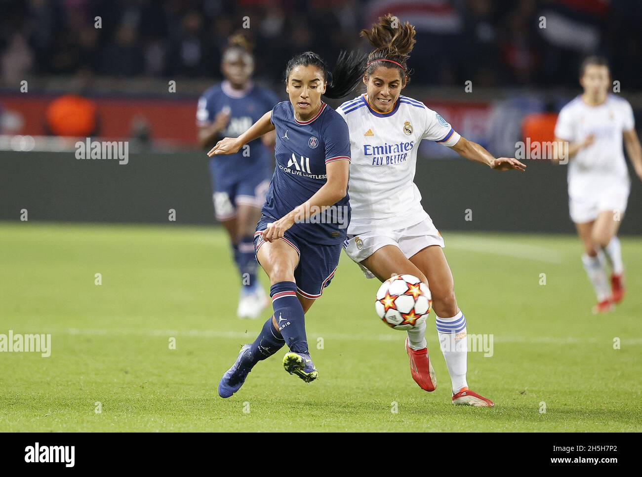 Paris, France. November 9 2021, Sakina KARCHAOUI of PSG In action ...