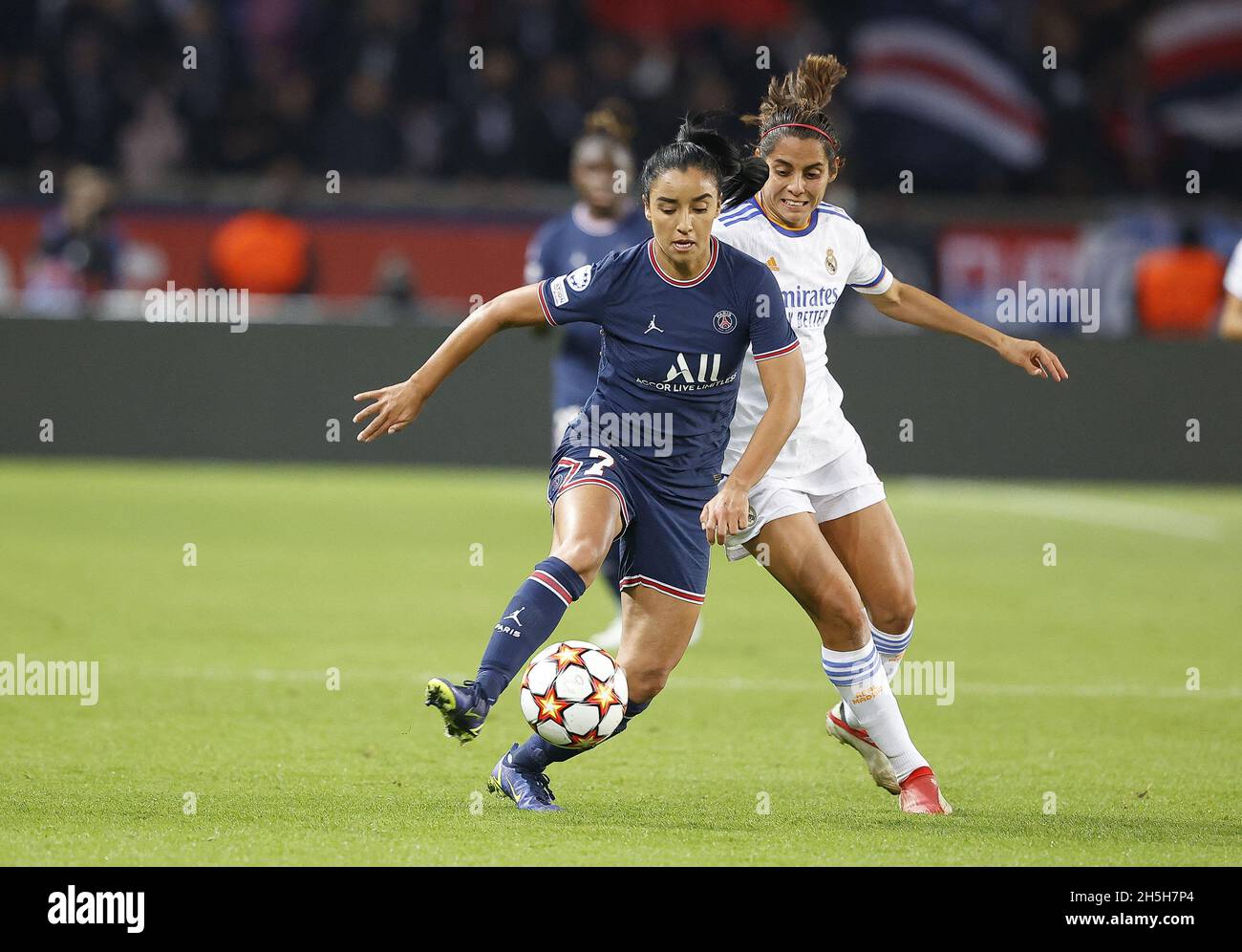 Paris, France. November 9 2021, Sakina KARCHAOUI of PSG In action ...