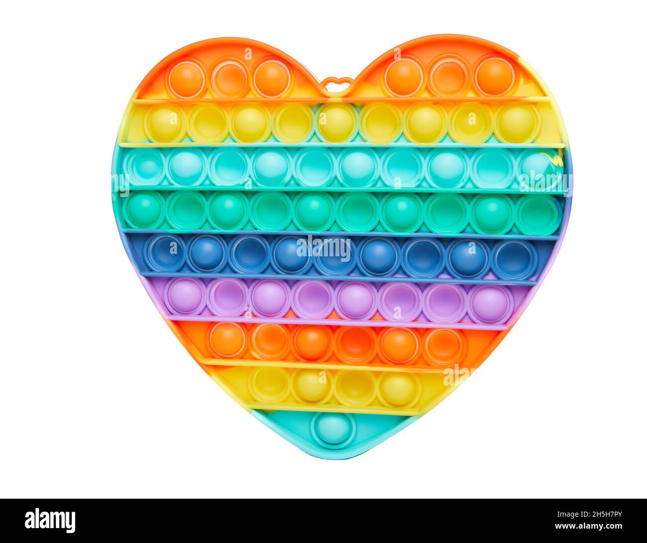 Colplay Pop it, Heart Shaped Fidget Toys Sensory Bubble Fidget Toy Push ...