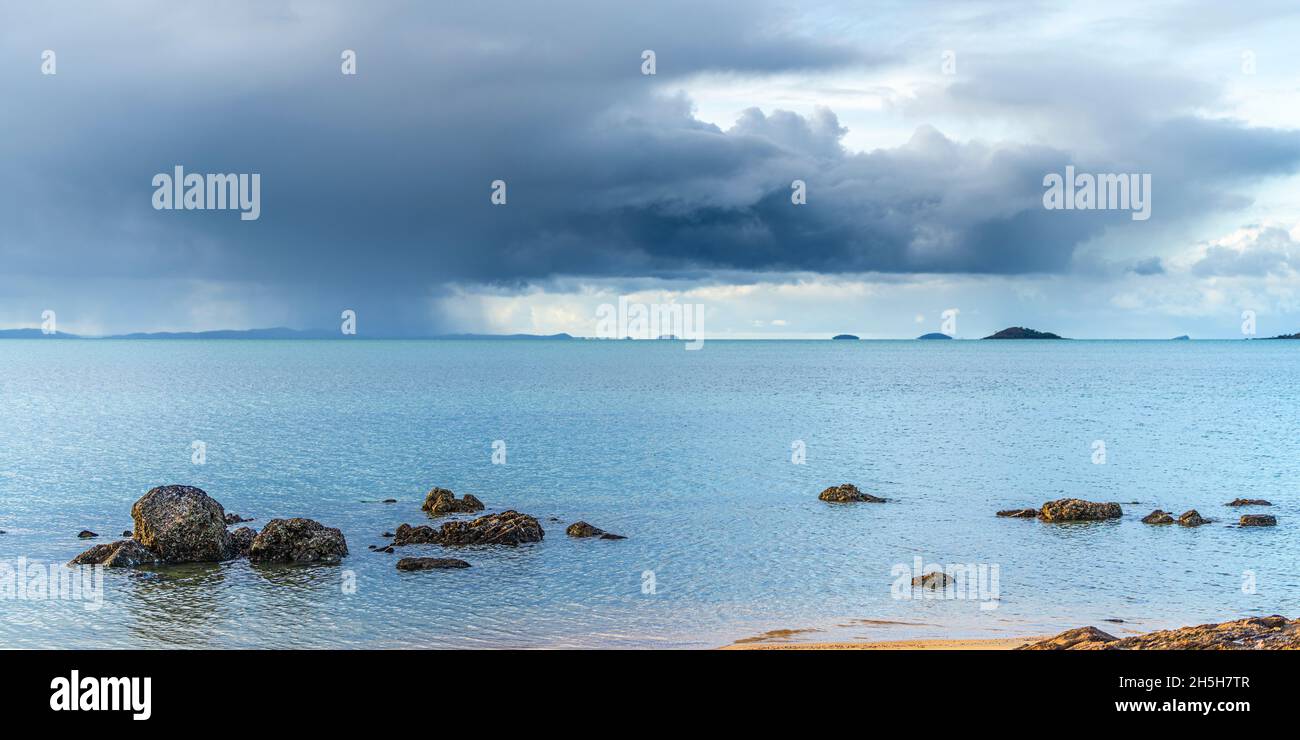 Storm clouds over Torres Straits, Cape York Peninsula, Queensland ...