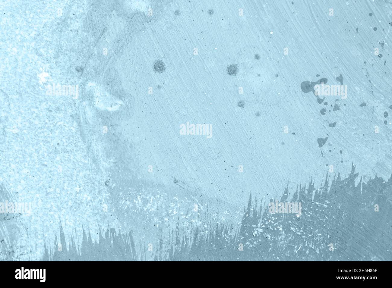 blue abstract art color painted texture background with brushstrokes ...