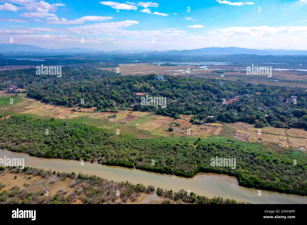 Divar Island Goa India Stock Photo - Alamy