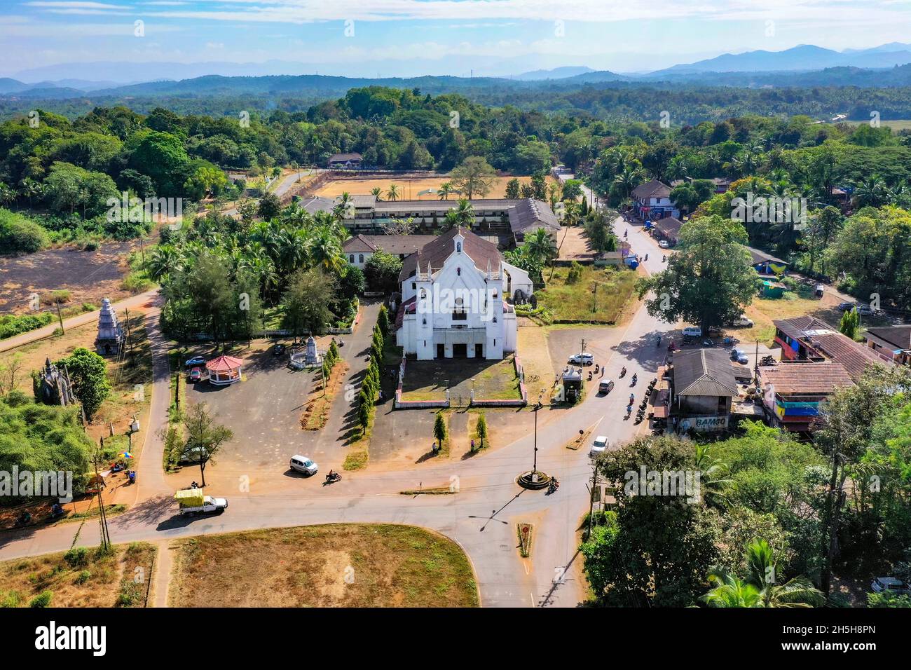 Beautiful goan church hi-res stock photography and images - Alamy