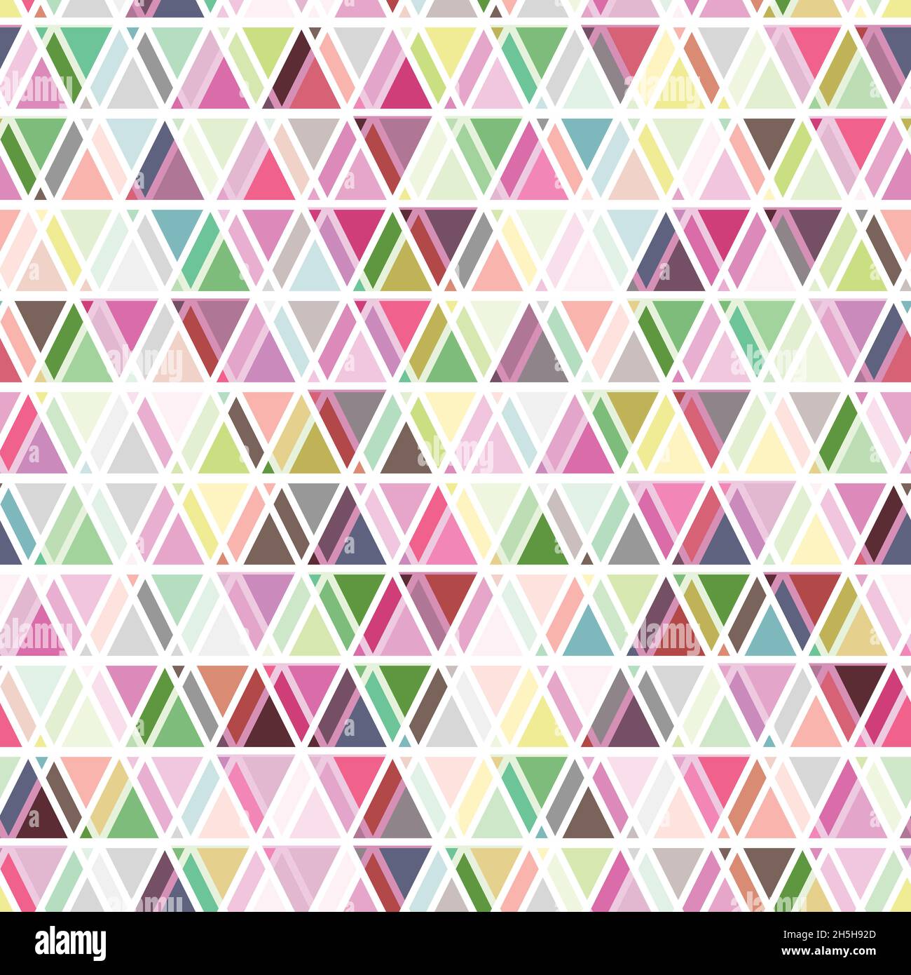 Polygonal rainbow mosaic background. Abstract low poly vector illustration. Triangular seamless ...
