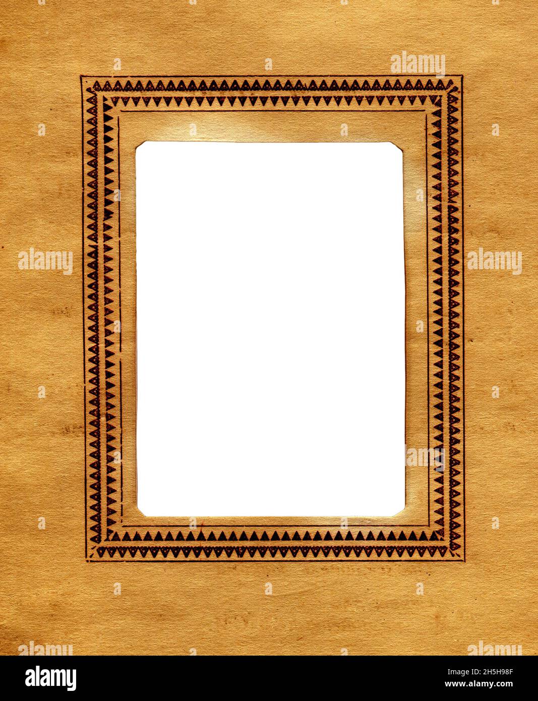Vintage Paper With a Frame for Photography Stock Photo - Alamy
