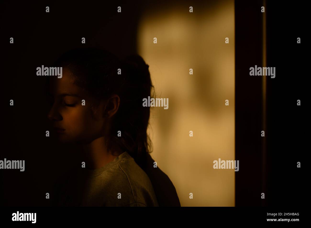 Domestic violence shadow hi-res stock photography and images - Alamy