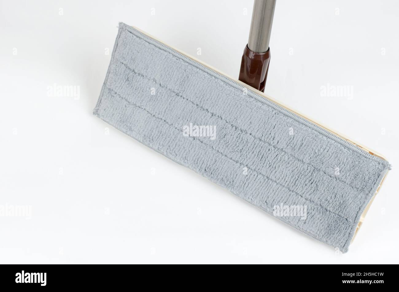 Soft side of the mop on a white background. Floor mop Stock Photo - Alamy