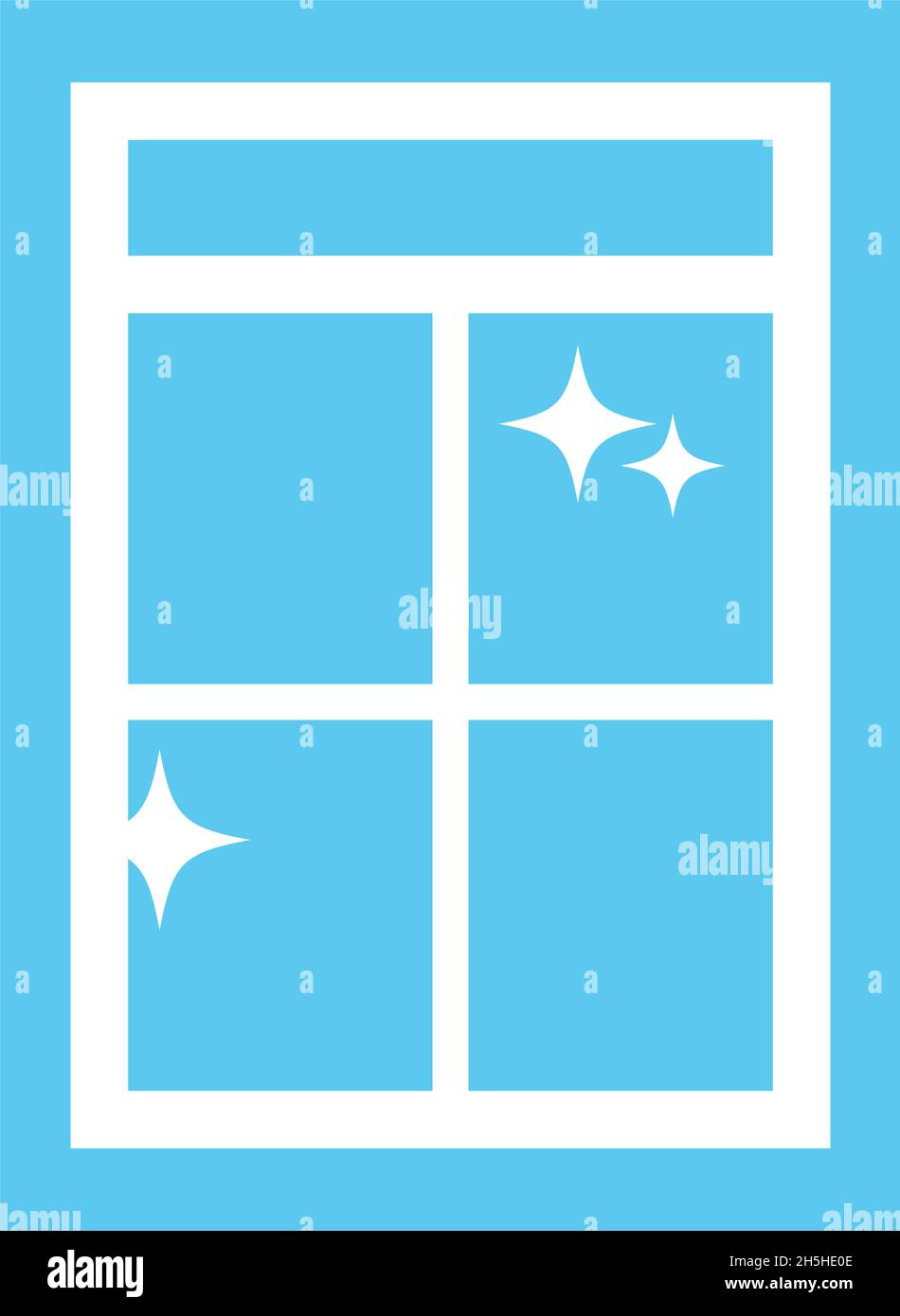 Interior design window Stock Vector Images - Alamy