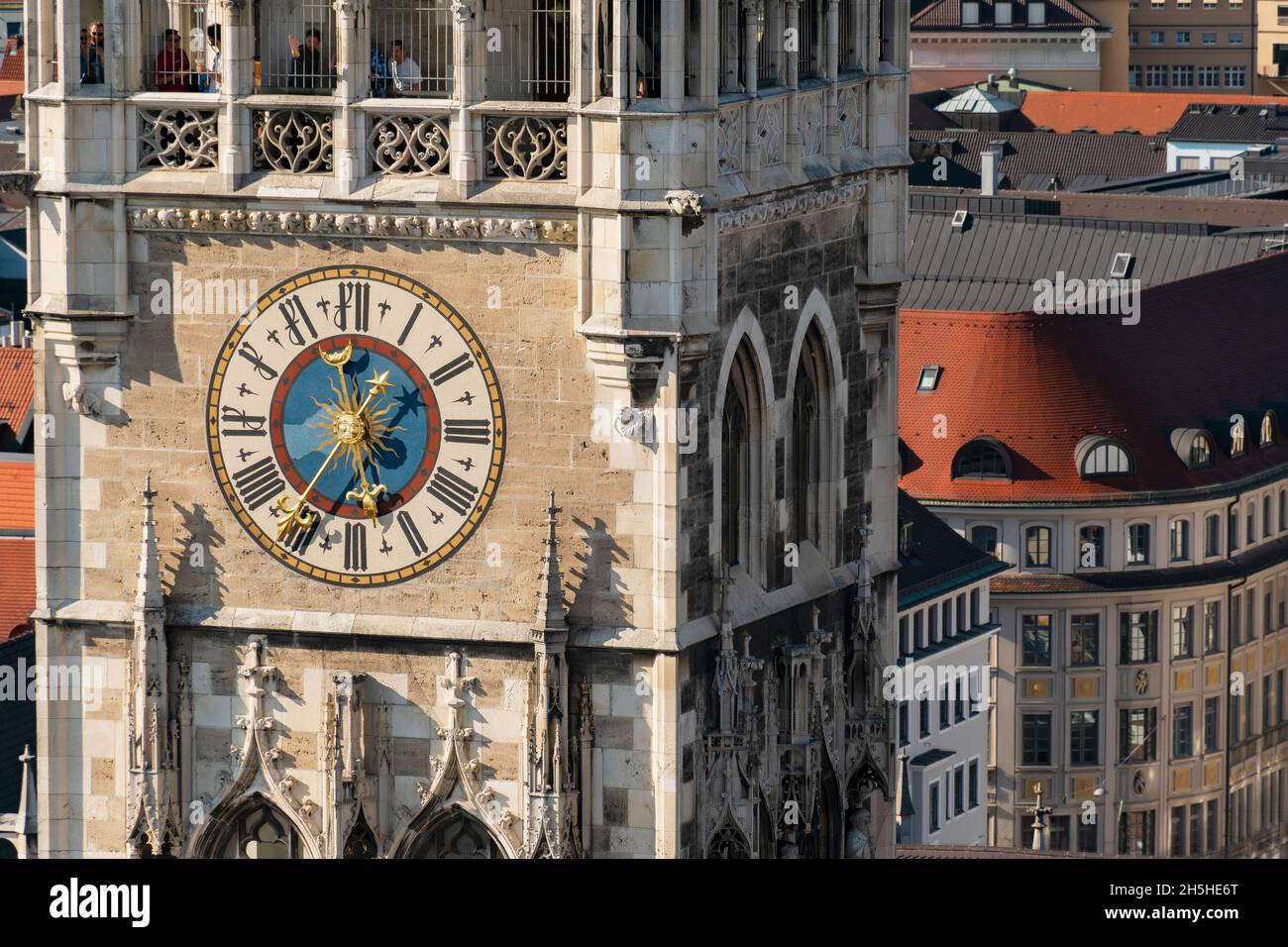 22 May 2019 Munich, Germany - Neues Rathaus (New town Hall) building ...