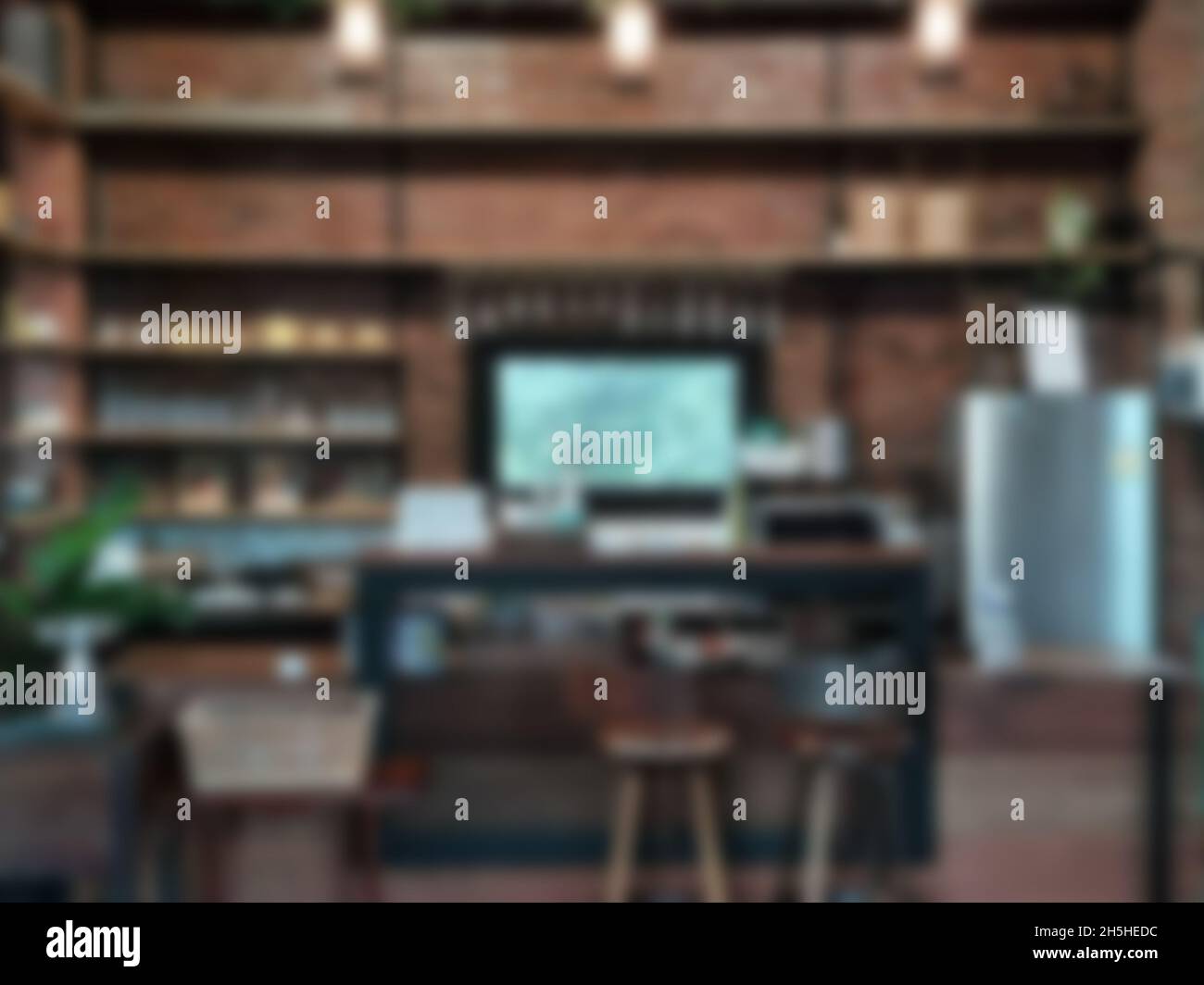 blurry blurred defocused blur background of cafe coffee shop restaurant ...
