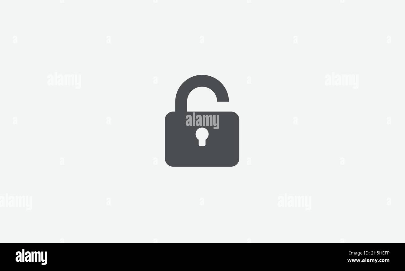 Lock vector logo design Stock Vector Image & Art - Alamy