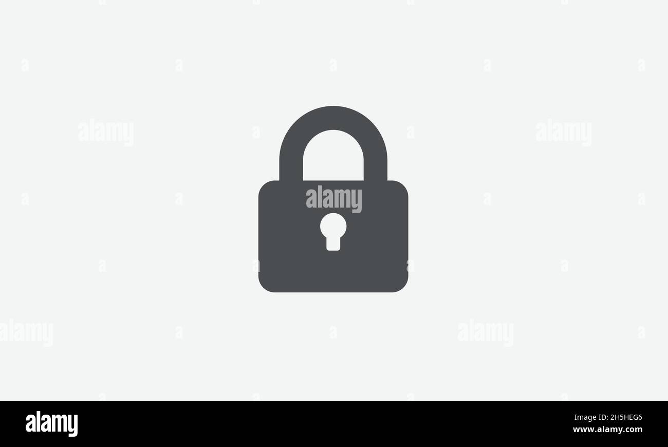 Lock vector logo design Stock Vector Image & Art - Alamy