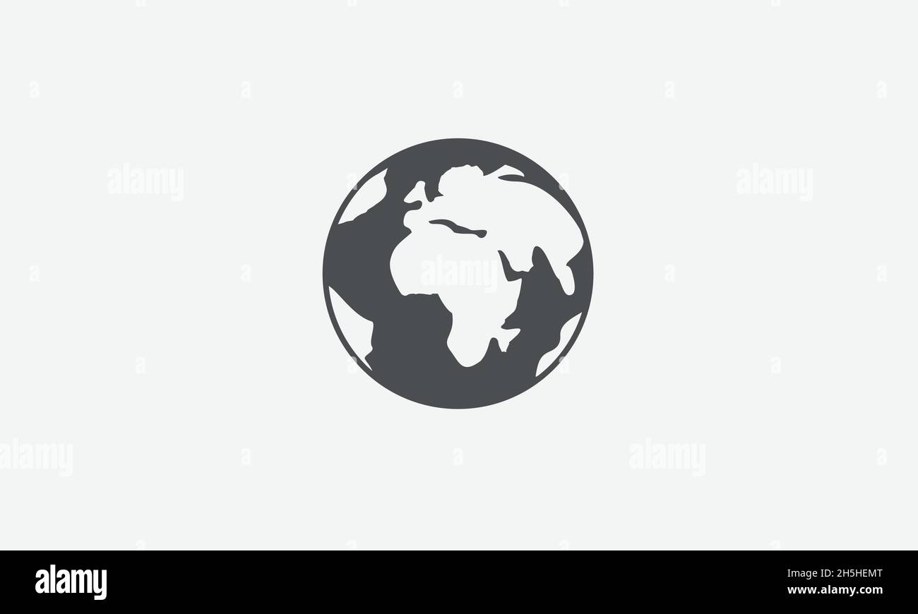 Globe vector logo design Stock Vector Image & Art - Alamy