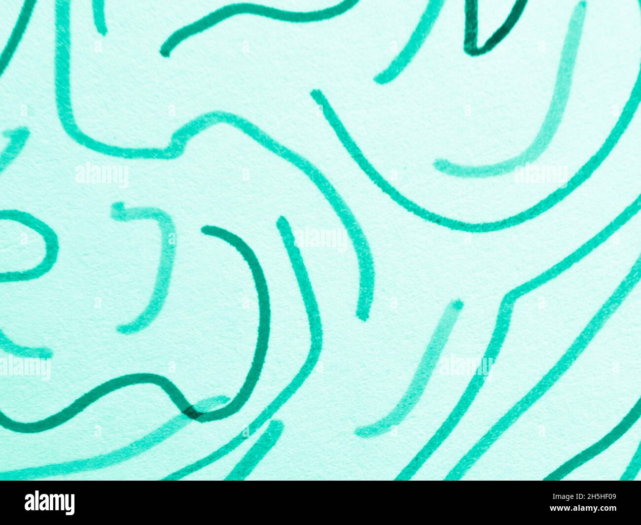 Green Grunge Scribbles. Scratch Drawn. Random Chaos. Graphic Strokes ...