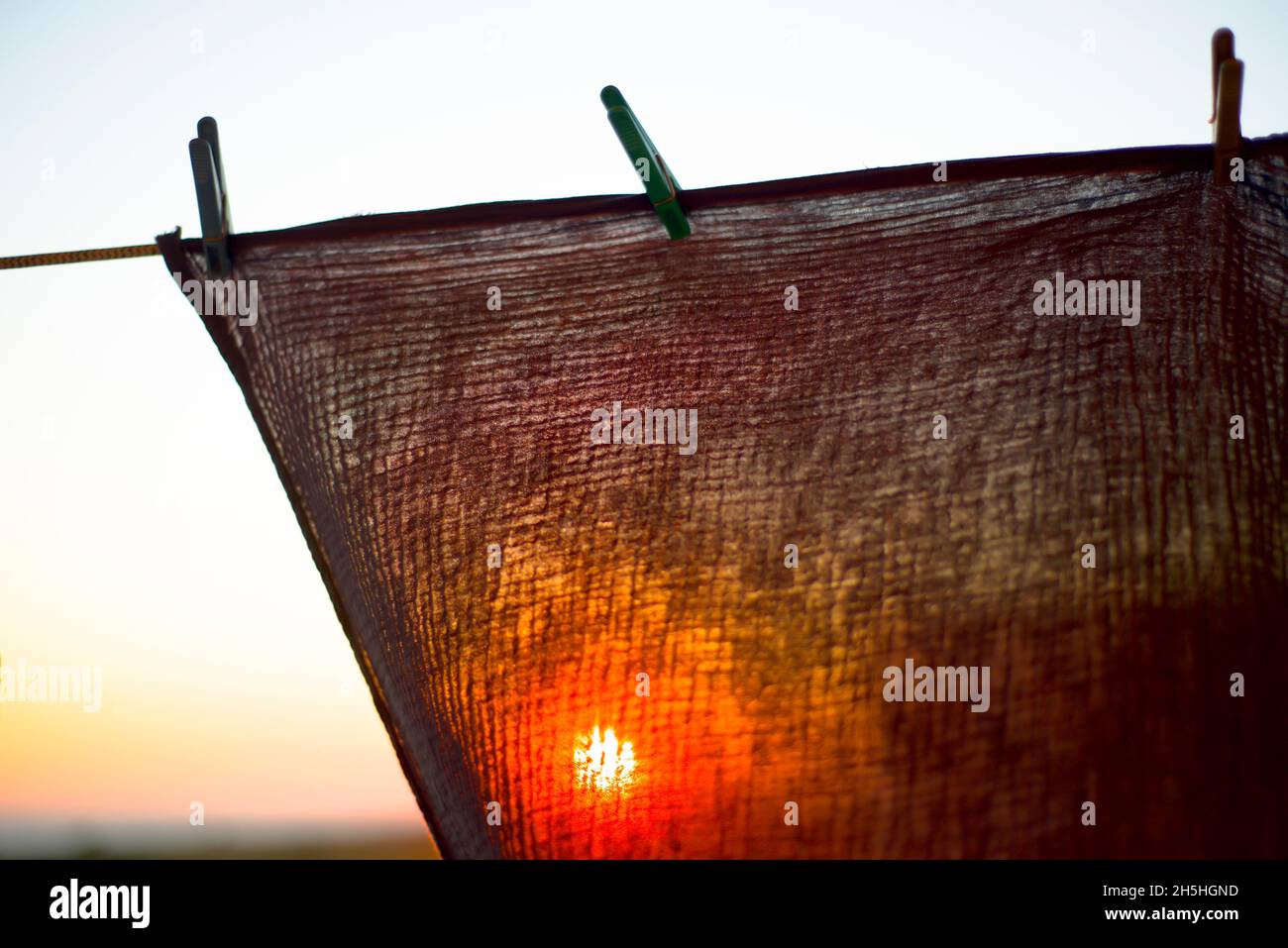 Laundry curtains hi-res stock photography and images - Alamy