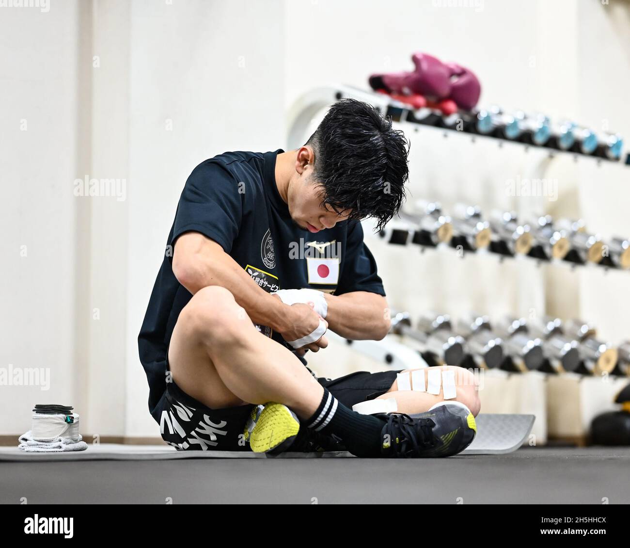 Yokohama, Kanagawa, Japan. 4th Nov, 2021. Kosei Tanaka Boxing : Sparing ...