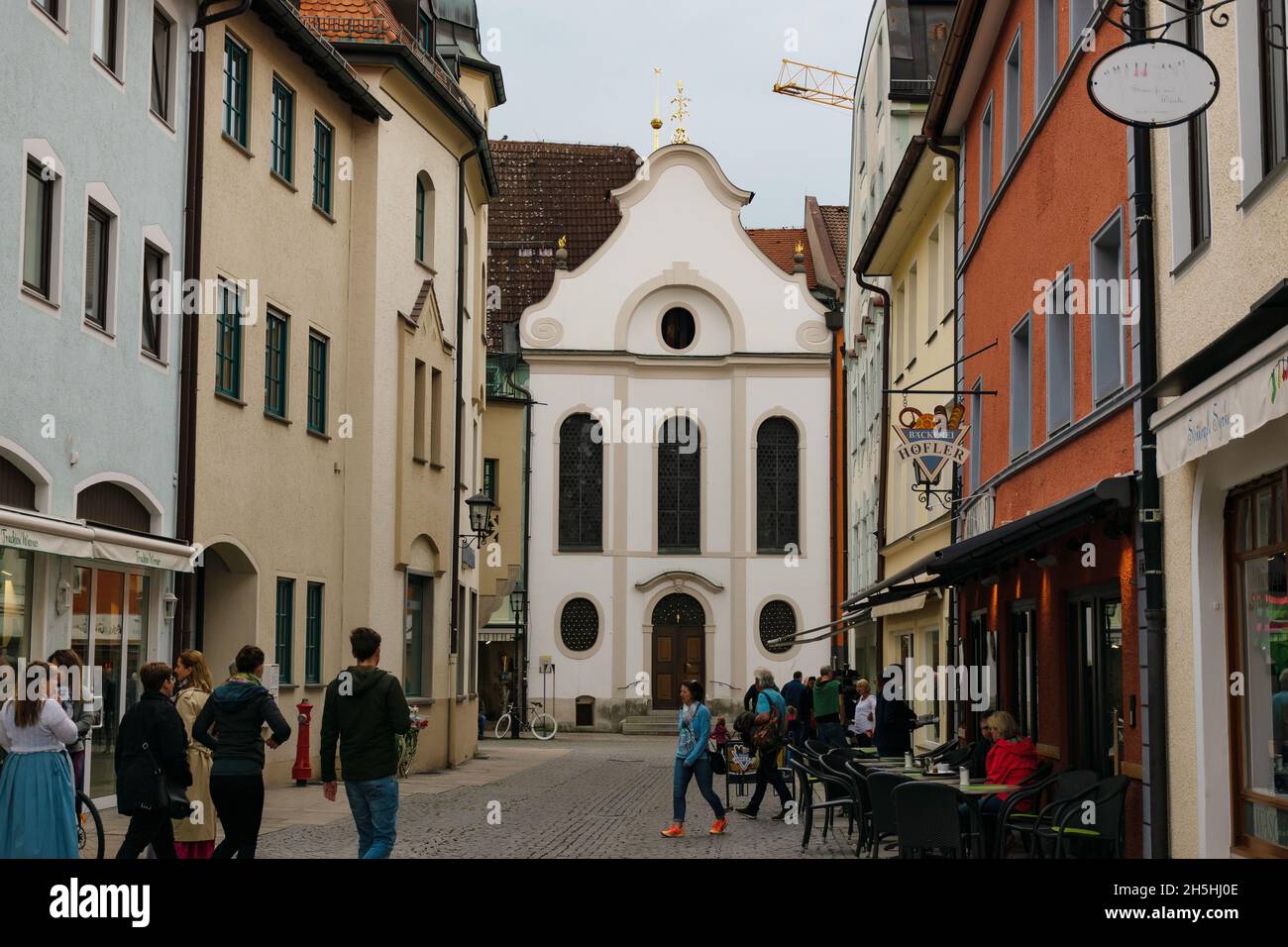 Historical Old Town Of Fuessen High Resolution Stock Photography and ...