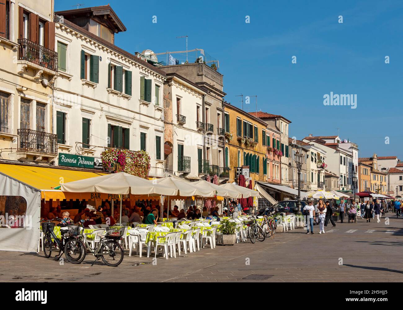 Corso del Popolo, Chioggia, Venice, Italy Stock Photo - Alamy