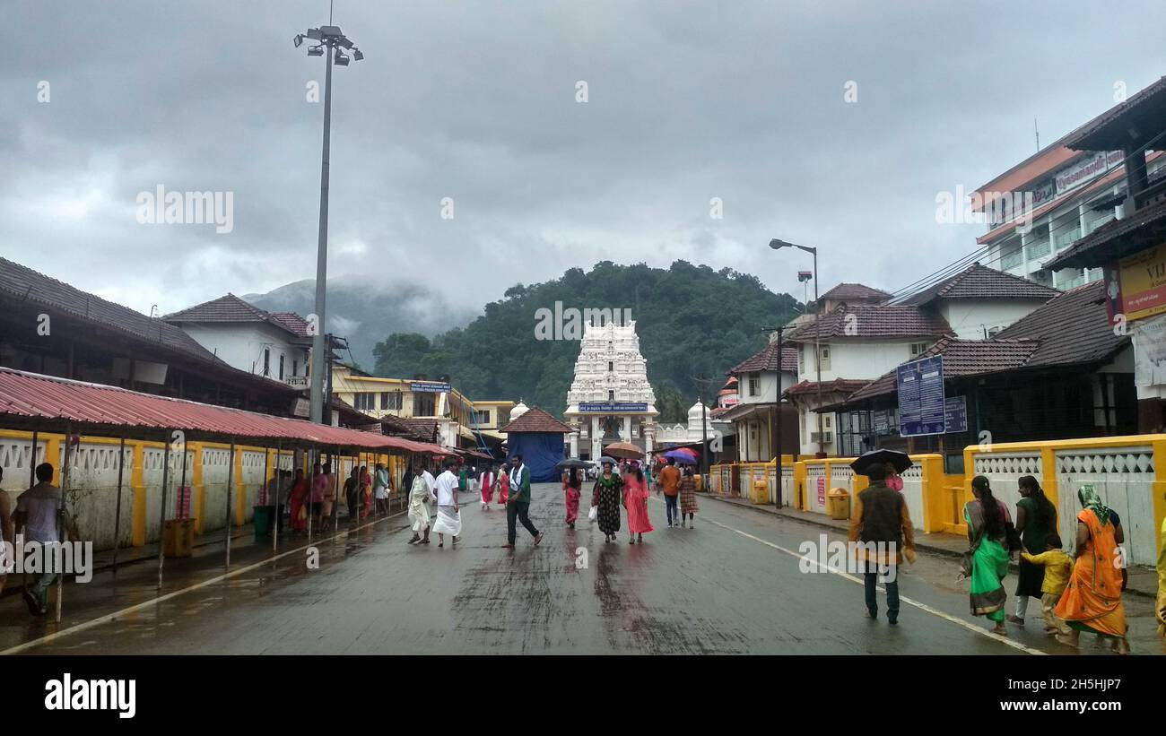 Shri Kukke Subramanya Temple, karnataka, india Stock Photo - Alamy