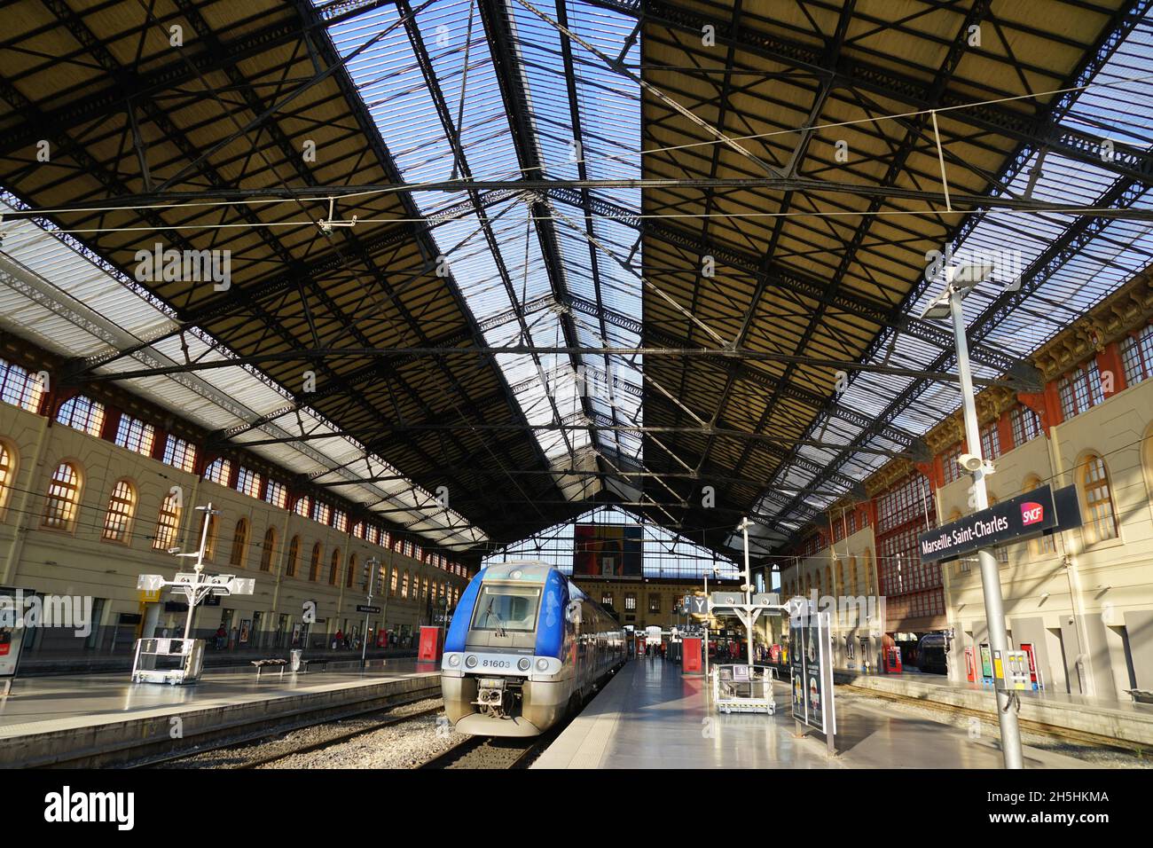 Sncf train marseille hi-res stock photography and images - Alamy