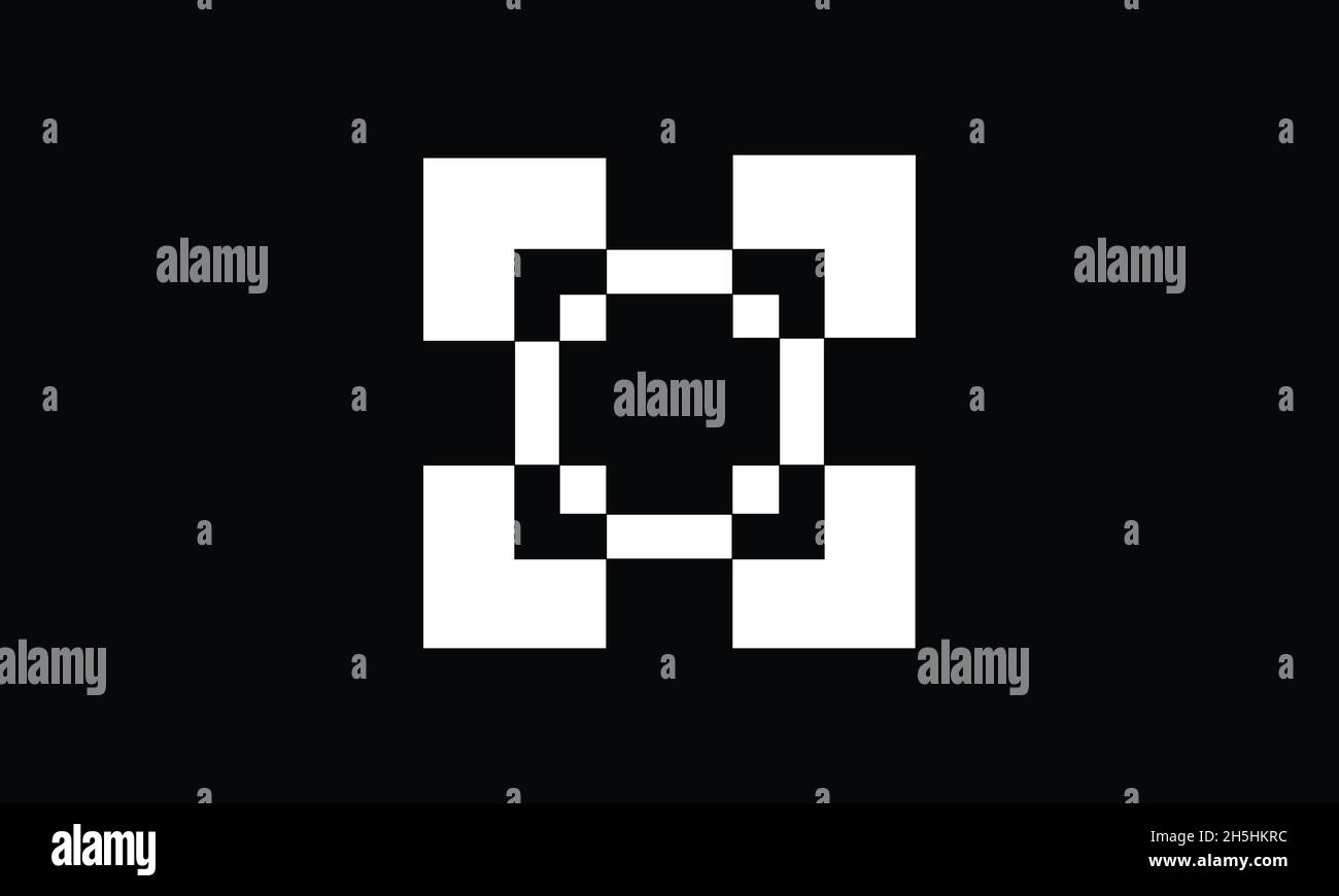 3d pixel art Black and White Stock Photos & Images - Alamy