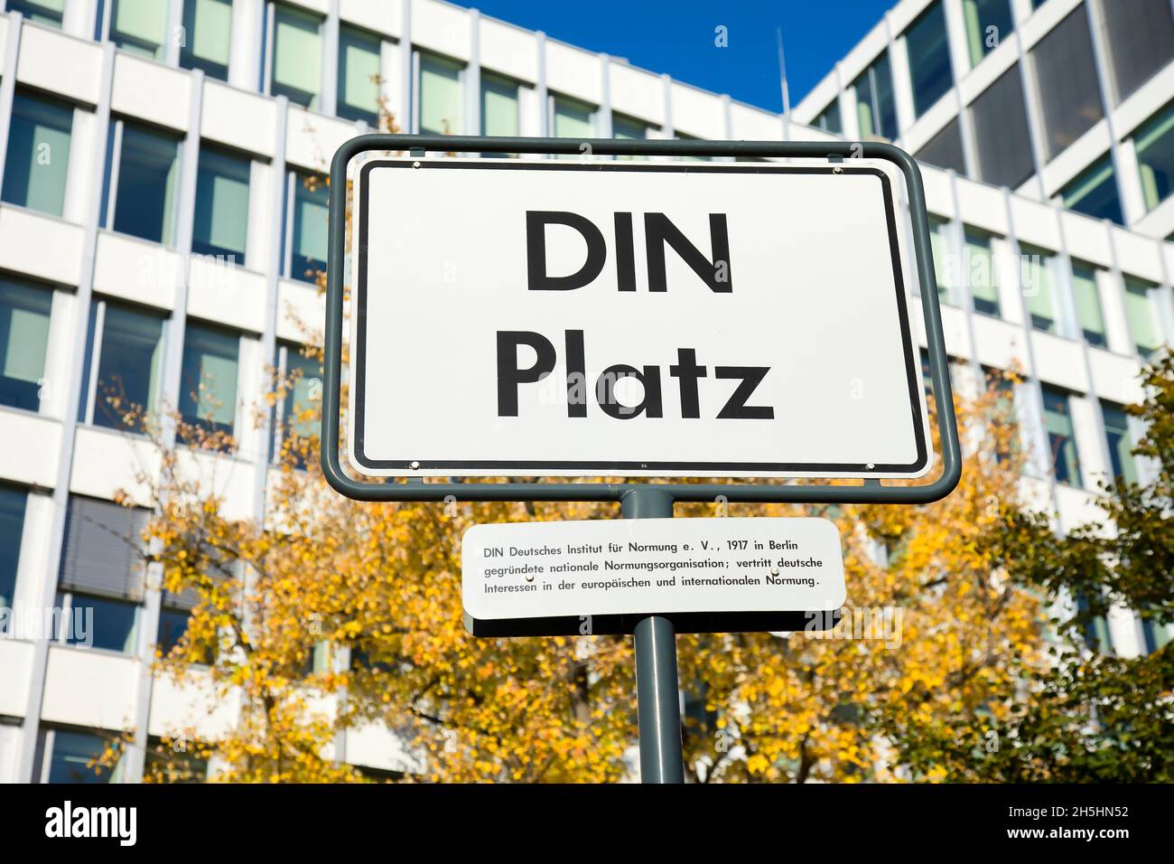 DIN Deutsches Institut fuer Normung e.V. 1917, DIN Platz, Berlin ...