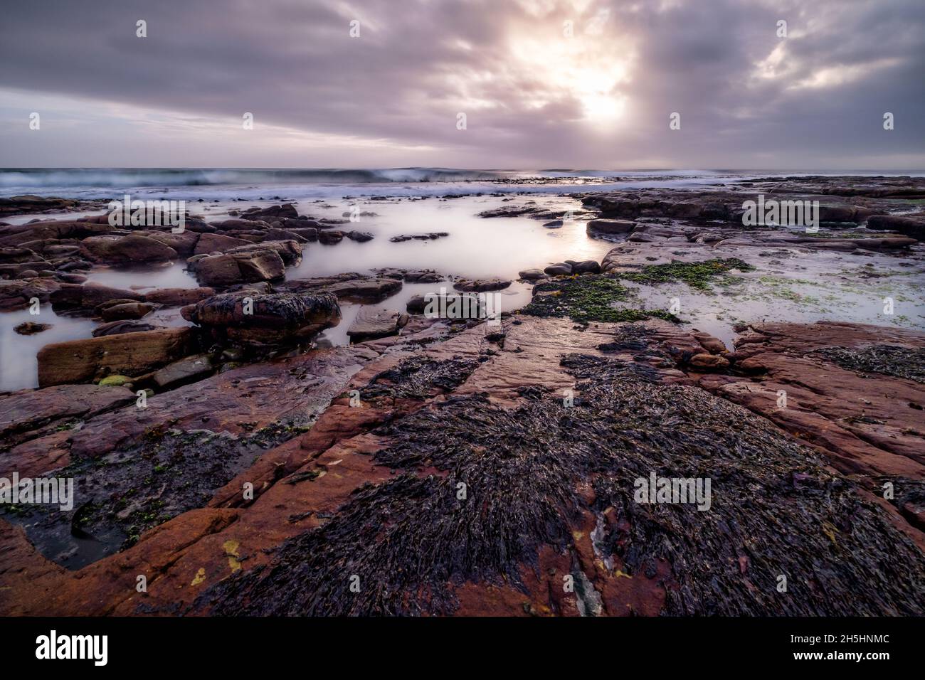 South Africa - Sea, Rocks and Clouds - Seascape at Kogel Bay - part of ...