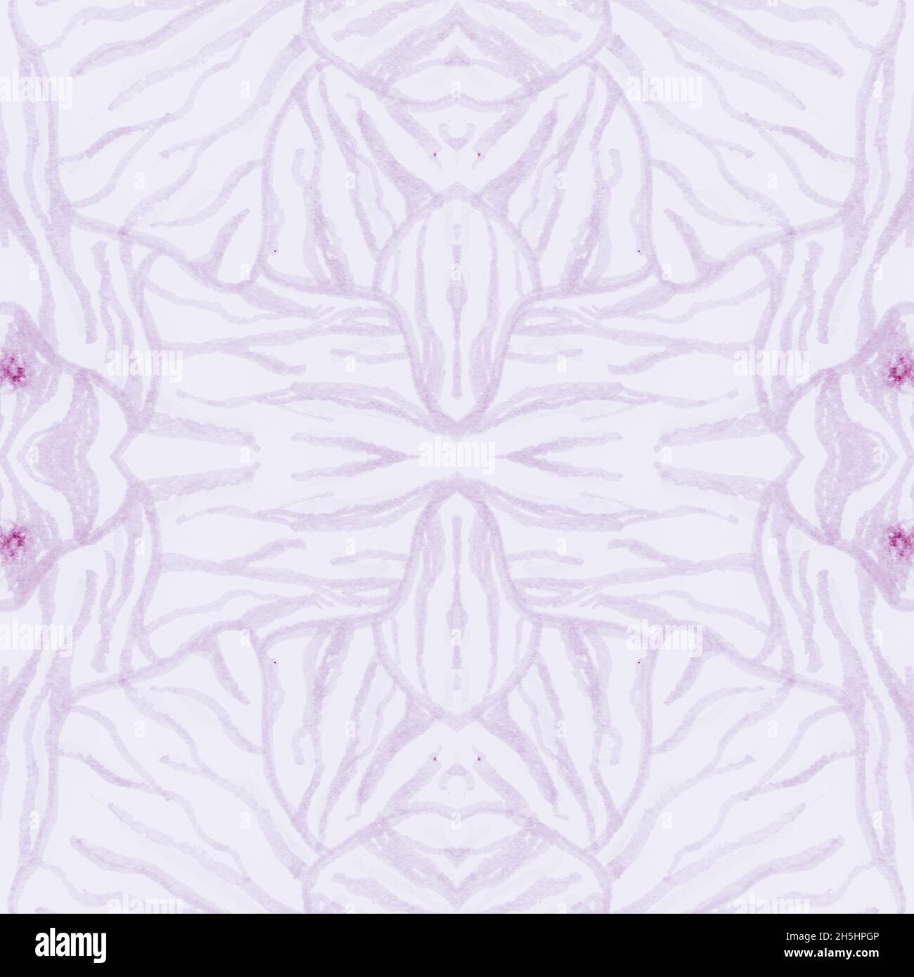 Pink African Print. Watercolour Animal Skin Stock Photo - Alamy