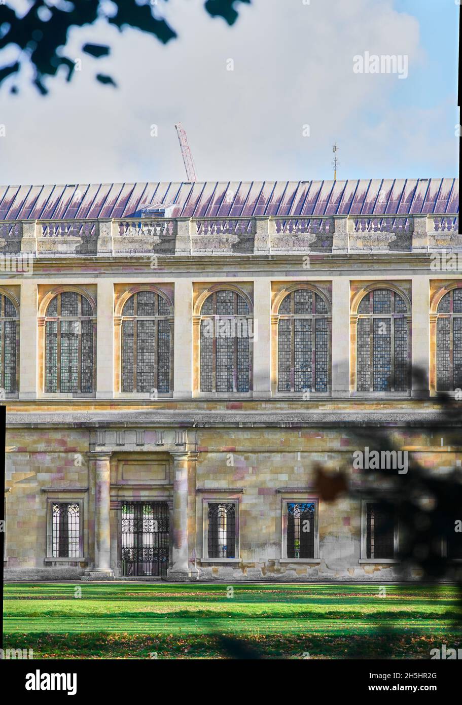 The Wren library Trinity college, Cambridge university, England Stock ...