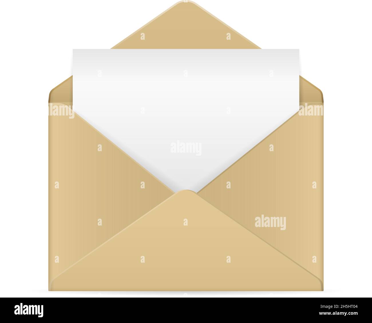 Envelope on a white background. Vector illustration Stock Vector Image ...