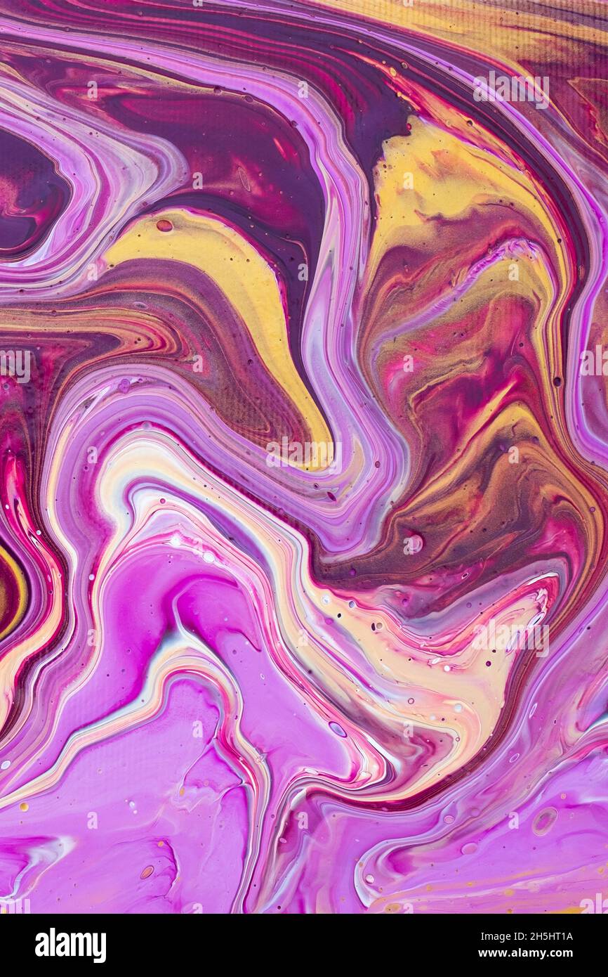 Fluid art texture paint water hi-res stock photography and images - Alamy