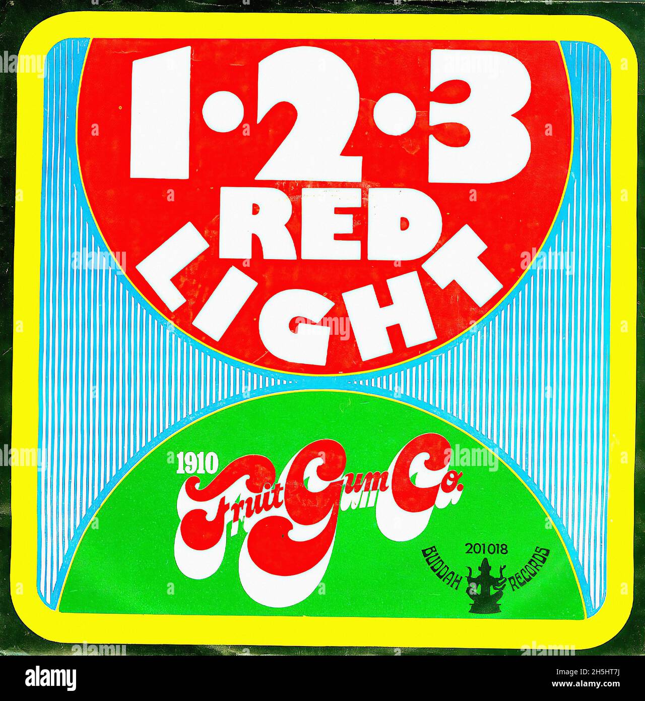 Vintage single record cover - 1910 Fruitgum Co - 123 Red Light - D ...