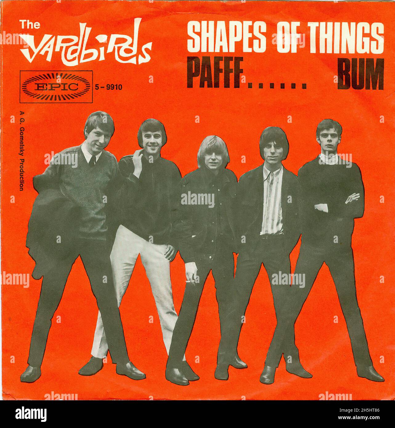 Yardbirds Album Covers
