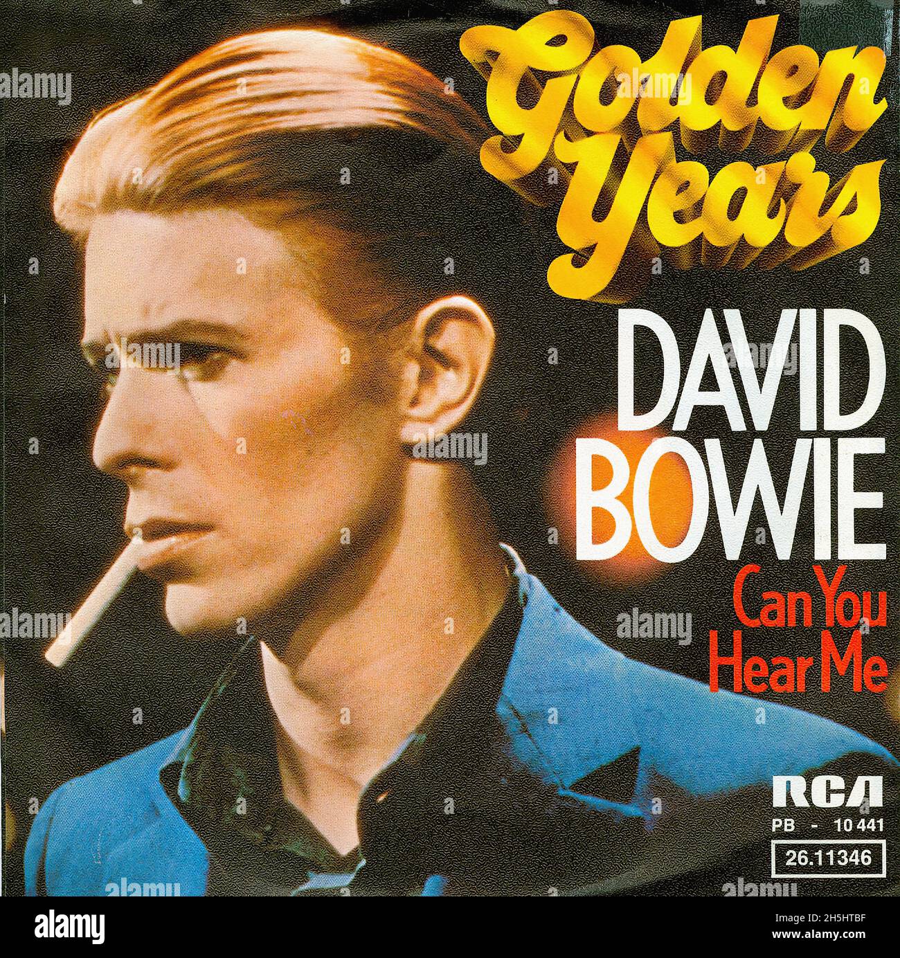 Vintage single record cover - 1975 - David Bowie - Golden Years - D ...