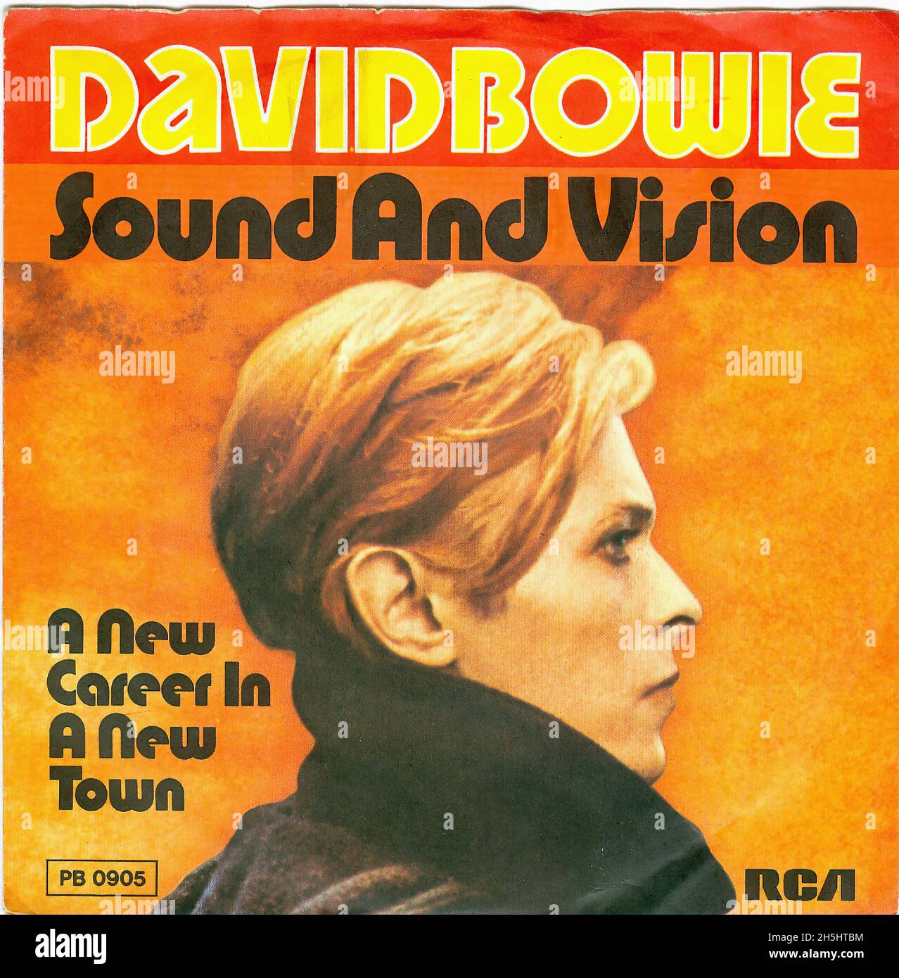 Vintage single record cover - 1977 - Bowie, David - Sound & Vision - D ...