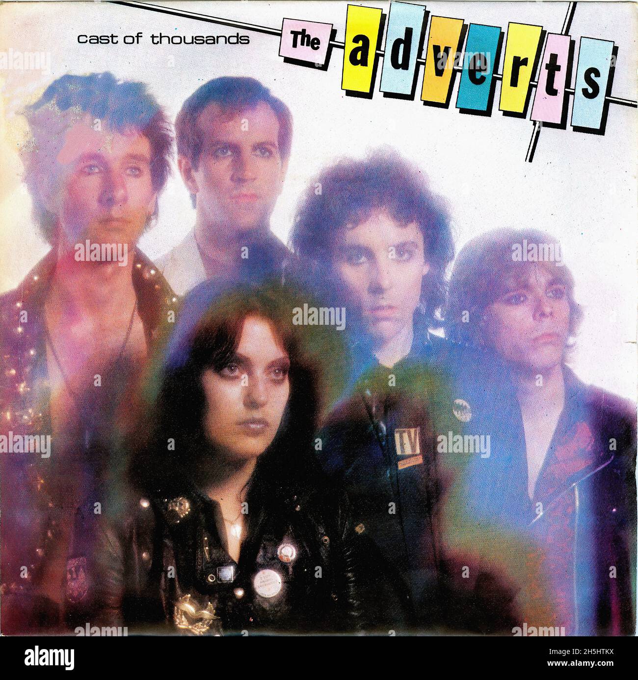 Vintage single record cover - Adverts, The - Cast Of Thousands - UK ...