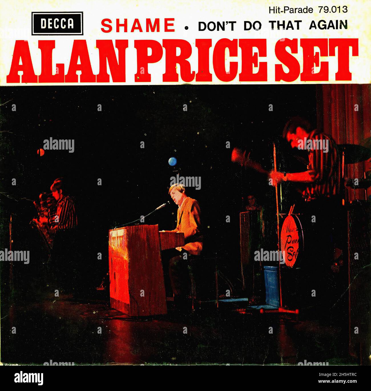 Vintage single record cover - Alan Price Set - Shame - F - 1967 Stock ...