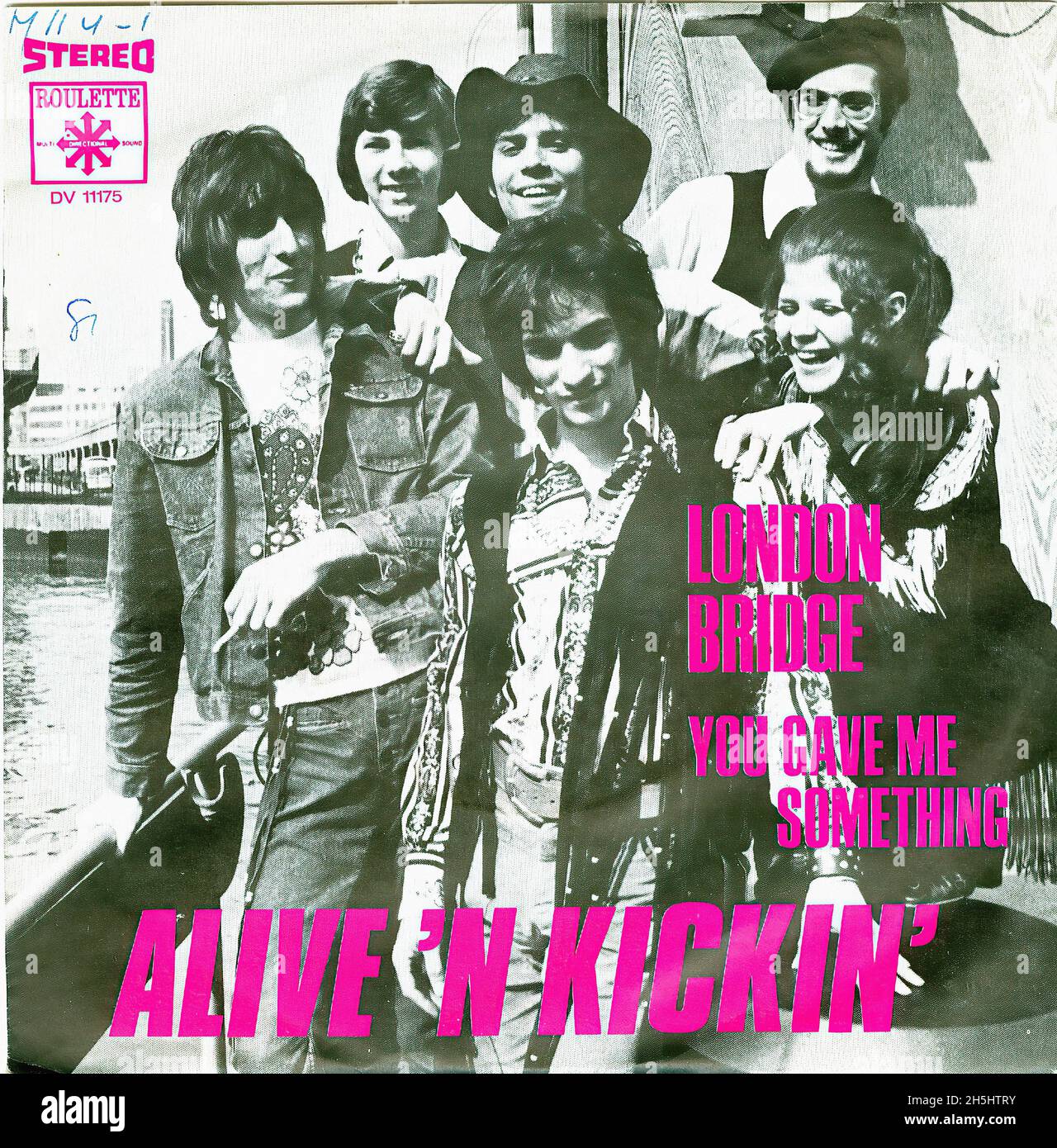 Vintage single record cover - Alive And Kicking - London Bridge - D ...