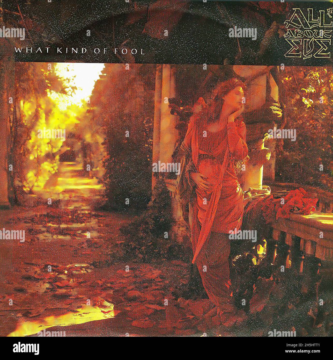 Vintage single record cover - All About Eve - What Kind Of Fool - NL ...