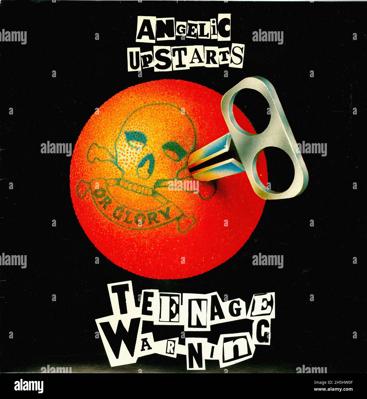 Vintage single record cover - Angelic Upstarts - Teenage Warning - UK ...