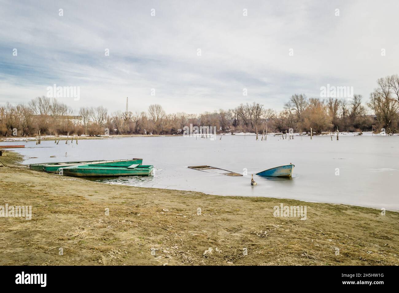 Submerged fishing vessel hi-res stock photography and images - Alamy