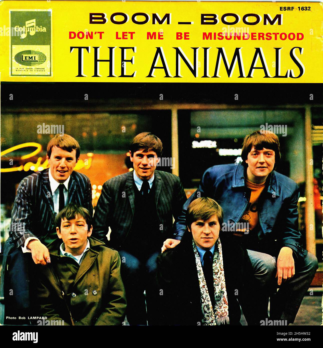 Vintage single record cover - Animals, The - Boom Boom - F - EP - 1964 ...