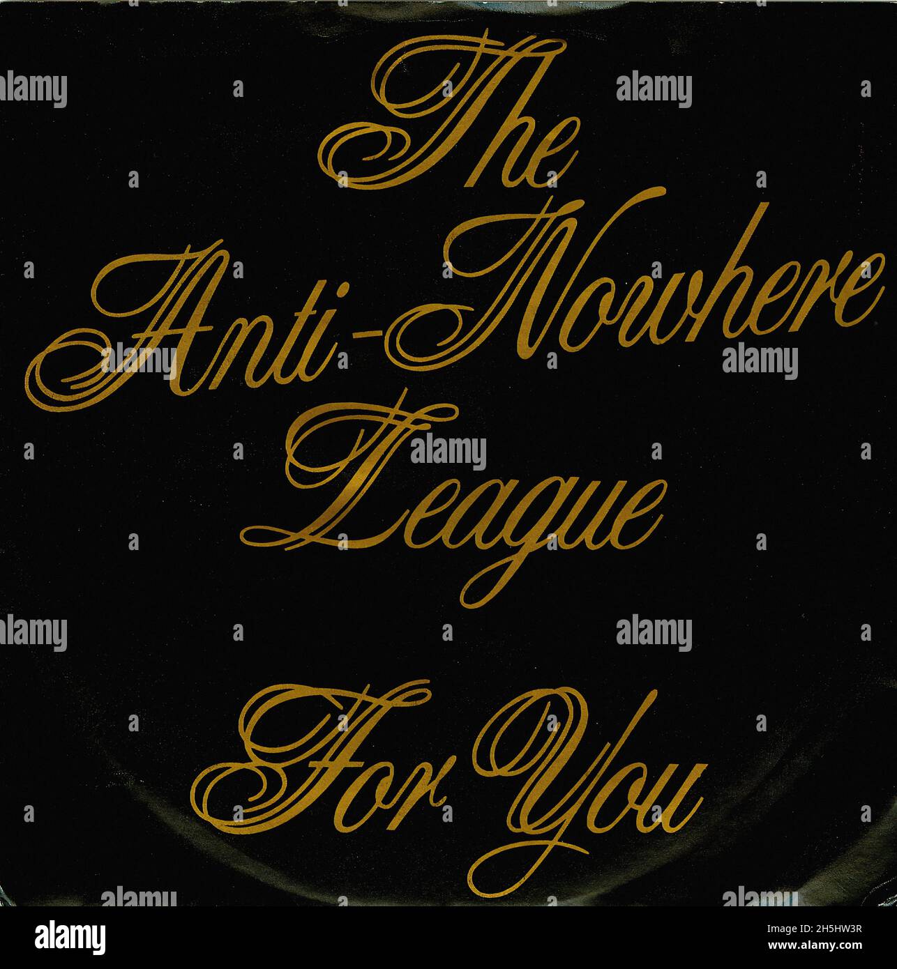 Anti nowhere league hi-res stock photography and images - Alamy