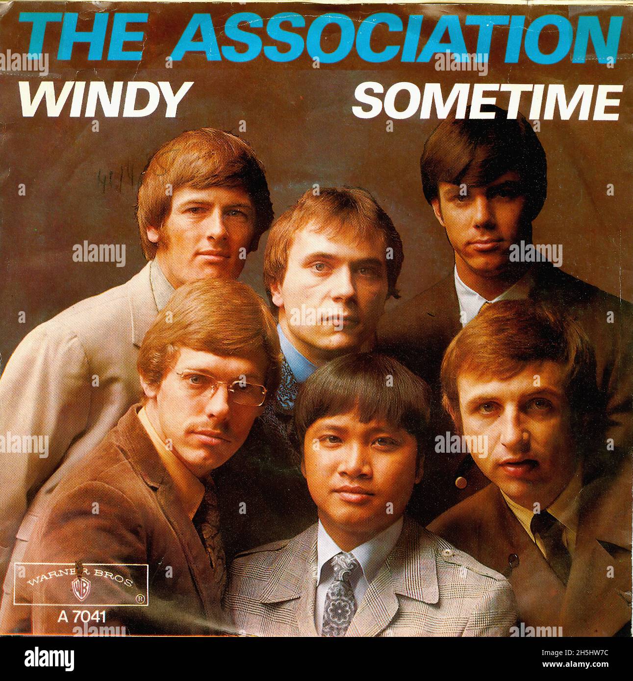 Vintage single record cover - Association, The - Windy - D - 1967 Stock ...