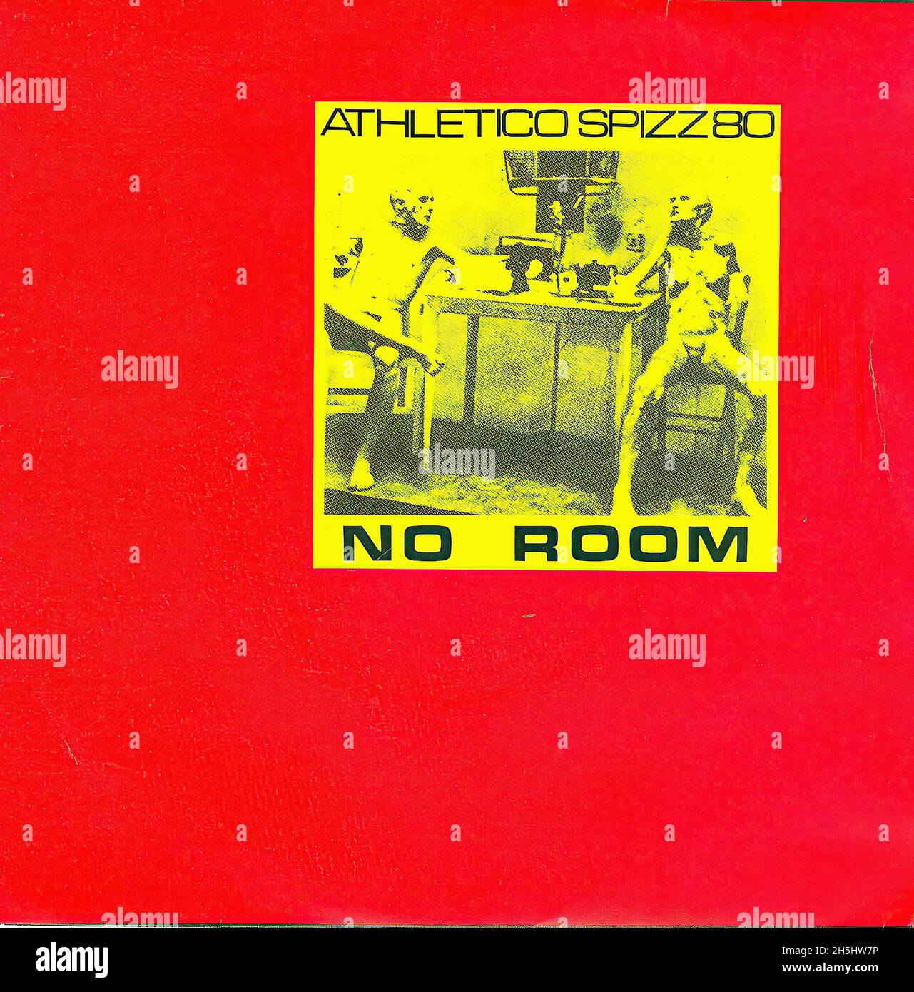 Vintage single record cover - Athletico Spizz80 - No Room - Rough Trade ...