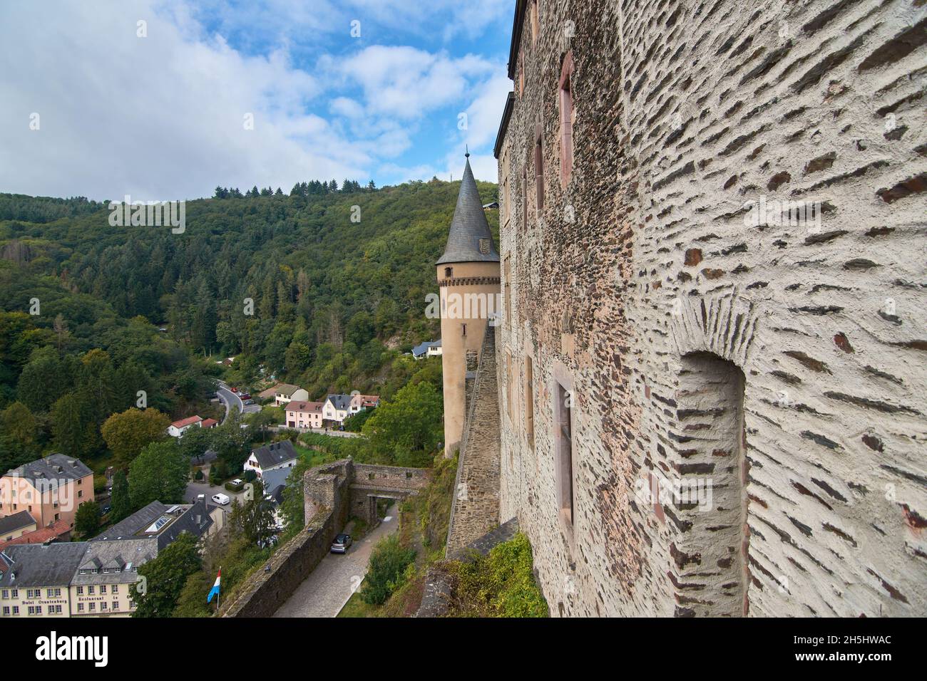 Building view in vianden hi-res stock photography and images - Alamy