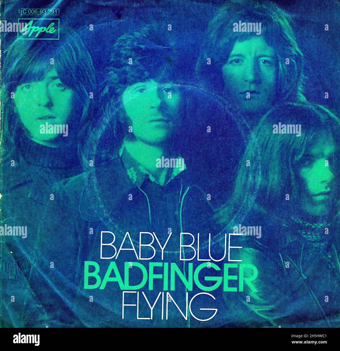 Vintage single record cover - Badfinger - Baby Blue - D - 1971 Stock ...